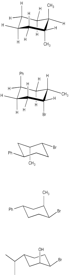 1 3 Dimethylcyclohexane Chair Conformations